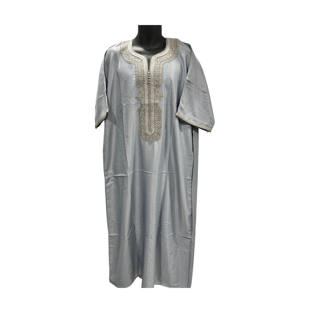 Moroccan Thoube Short Hand Ash Wide Design – simplyislam